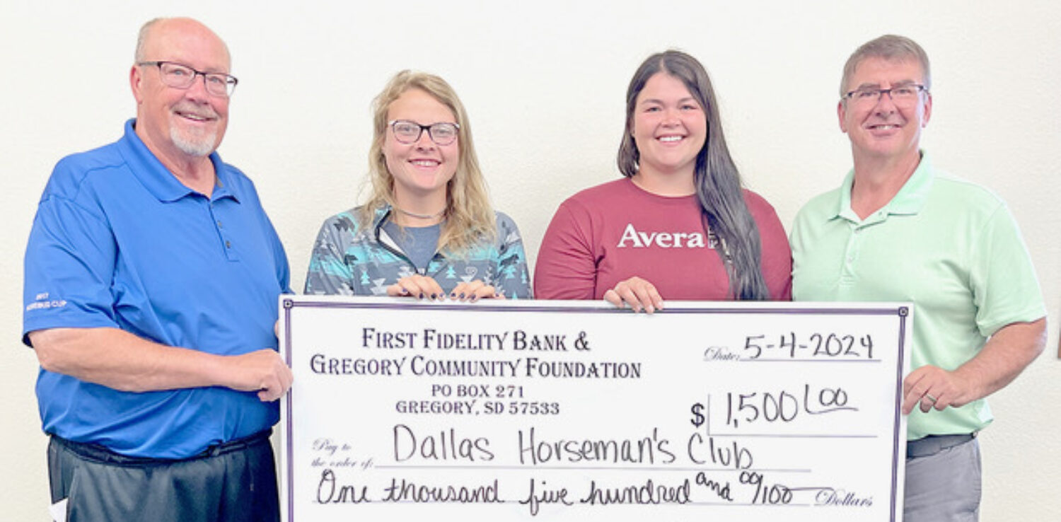 First Fidelity Bank & Gregory… | South Dakota Community Foundation