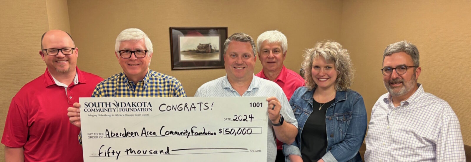 AACF Campaign Receives SDCF… | South Dakota Community Foundation